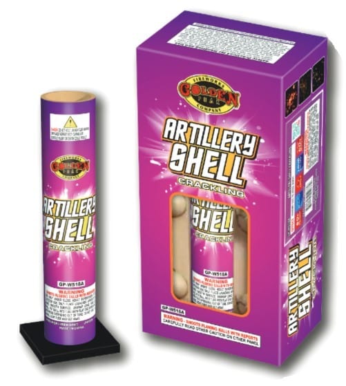 GP Crackling Artillery Shell (Canister) – Twin Fire Works