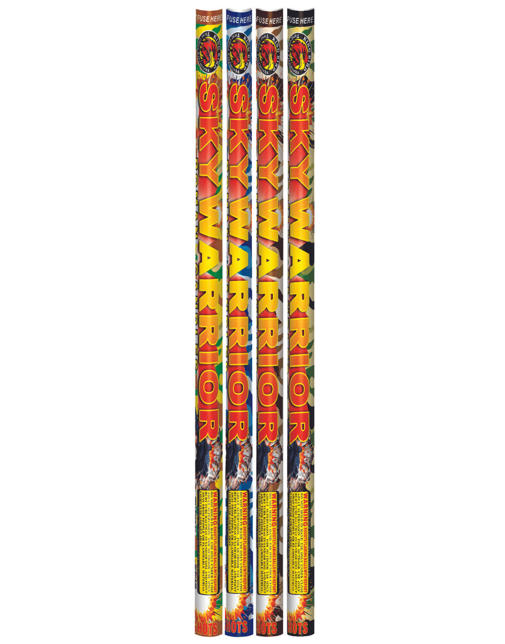 SKY WARRIORS 5SHOTS Twin Fire Works
