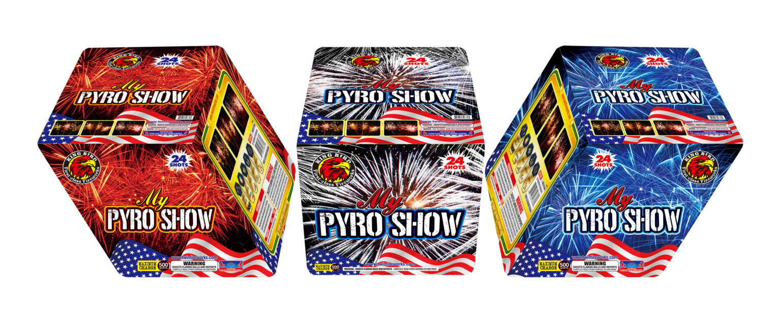 MY PYRO SHOW 72 SHOTS - Twin Fire Works
