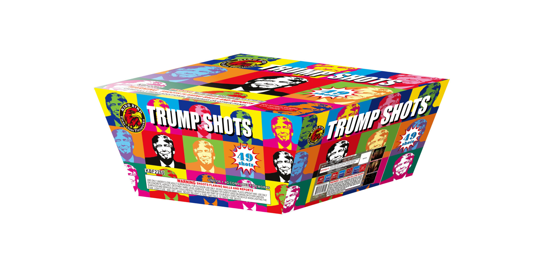 TRUMP SHOTS 49 SHOTS - Twin Fire Works