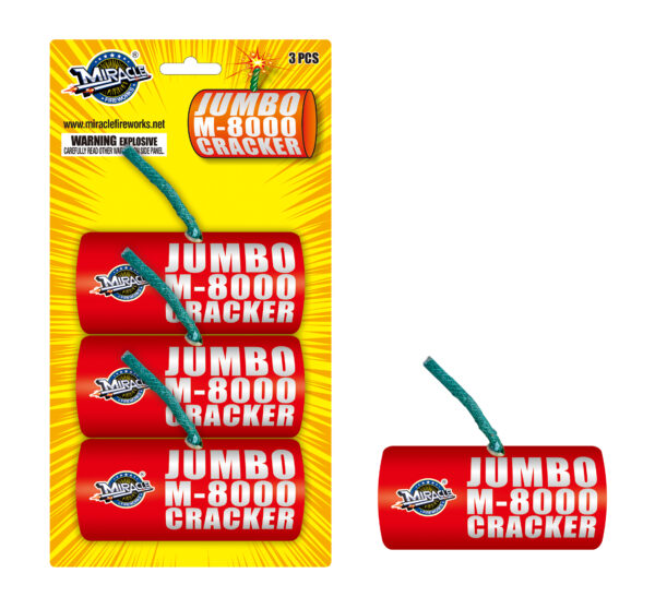 JUMBO M-8000 CRACKER - Twin Fire Works