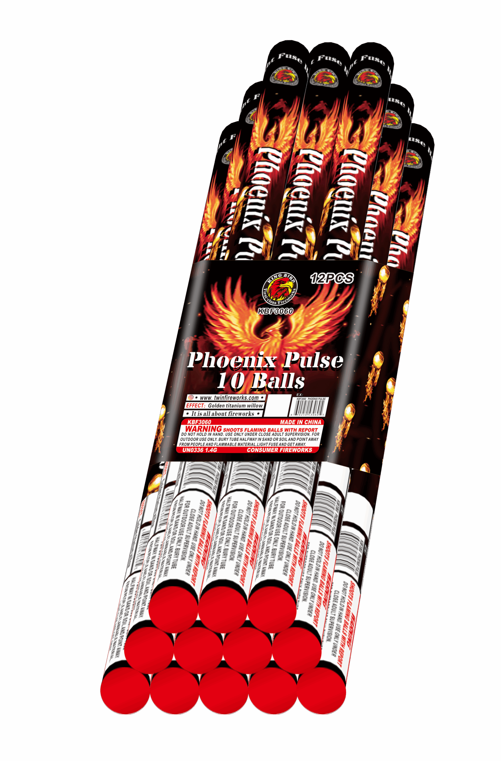 PHOENIX PULSE 10 SHOTS - Twin Fire Works